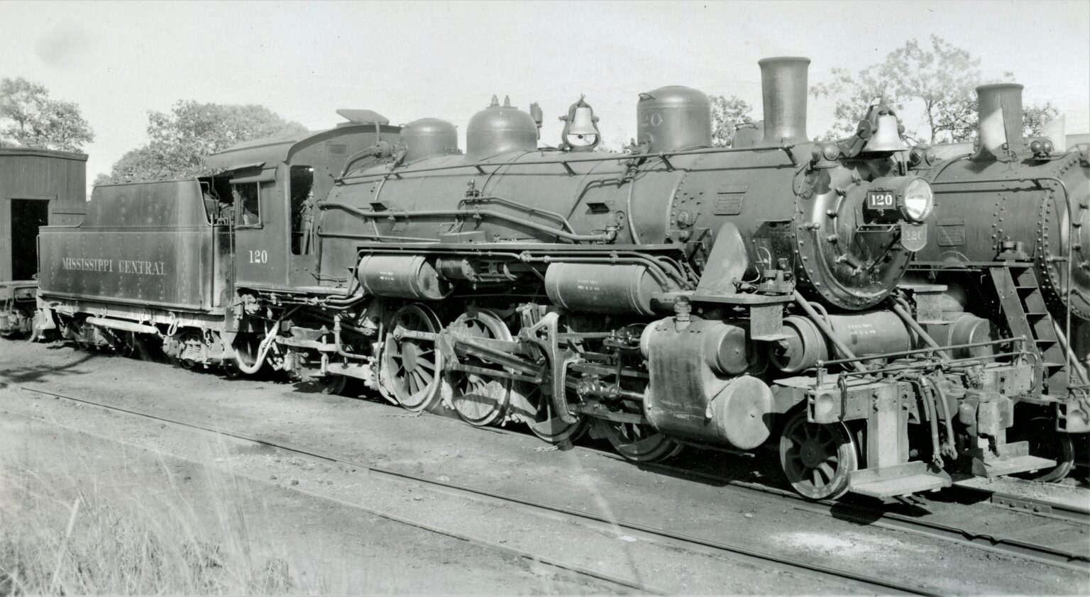 NRHS Mississippi Central Brookhaven Miss 2-8-2 120 April 9 1950 Elmer ...