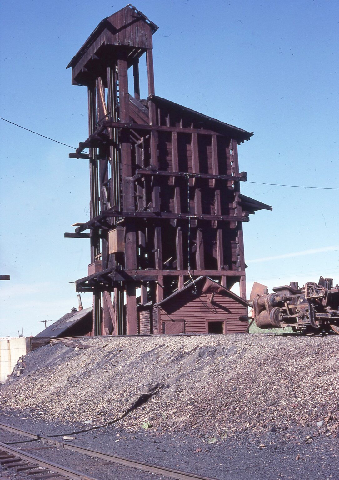 NRHS C&TSRR Chama NM Coaling Tower June 26 1979 Dick Flock | National Railway Historical Society ...