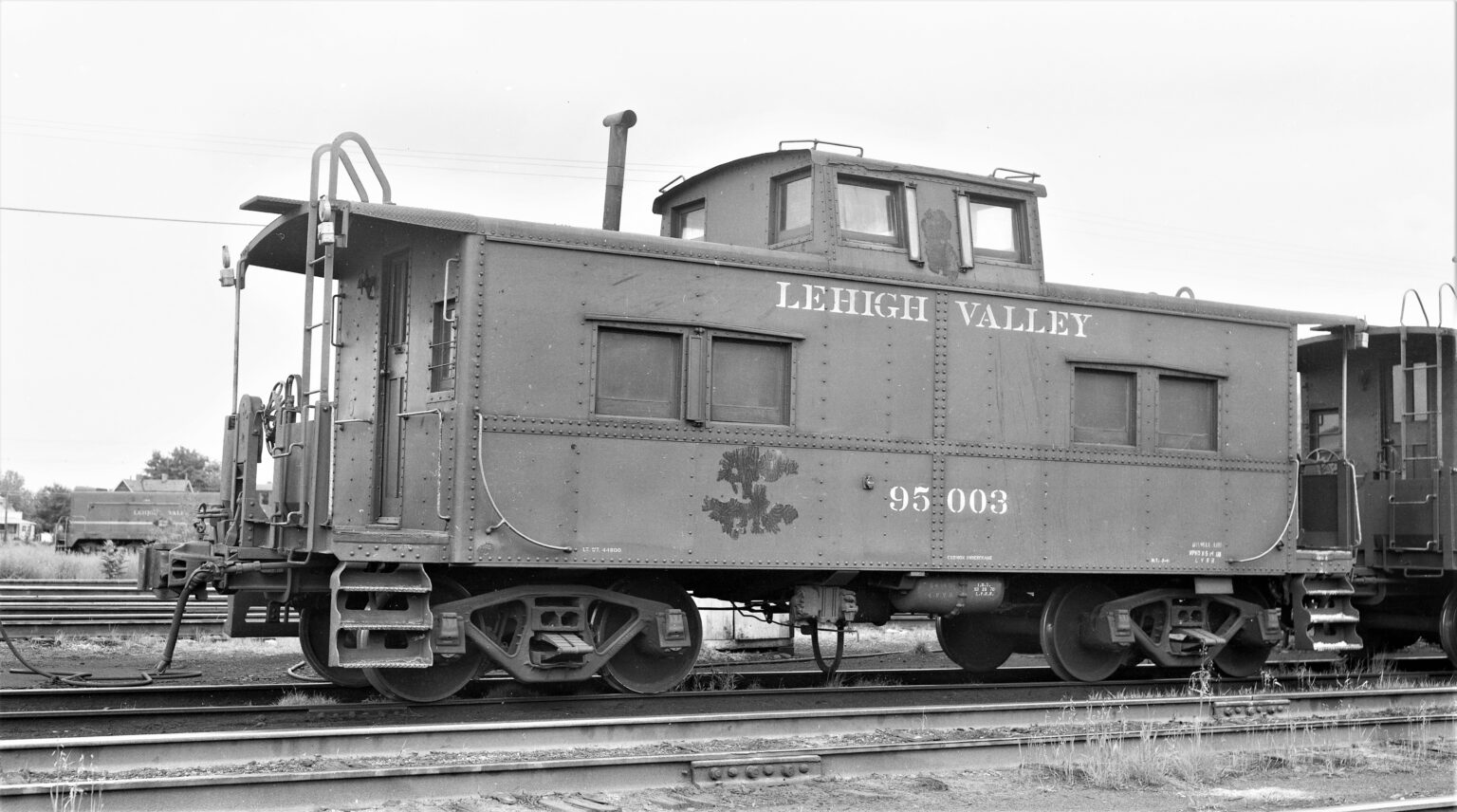a new NRHS Lehigh Valley Sayre Pa caboose 95003 June 22 1970 | National Railway Historical ...