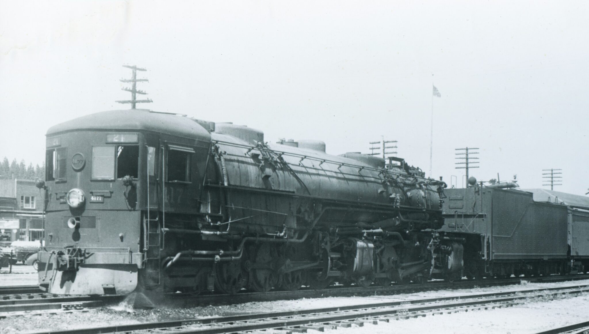 NRHS Southern Pacific Truckee Ca AC4 4177 blt BLD 1939 Ju;y 1941 Harold ...